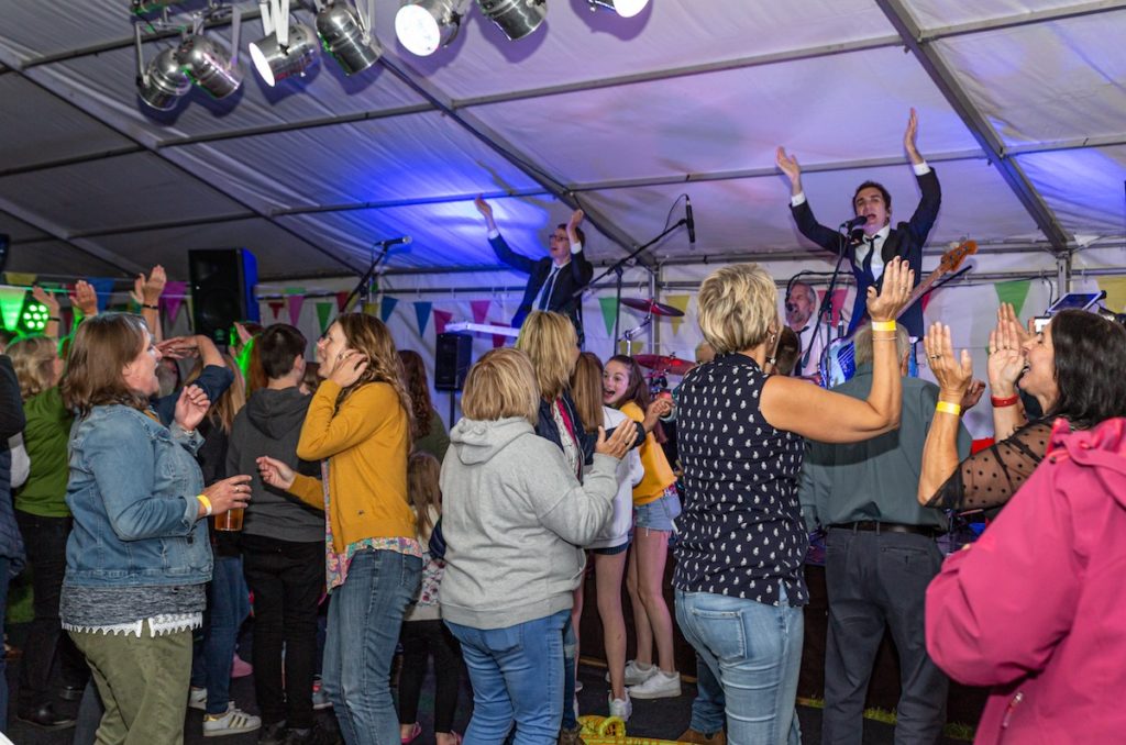 Cancer Remission Party Band Punch The Air Show you're a survivor & free