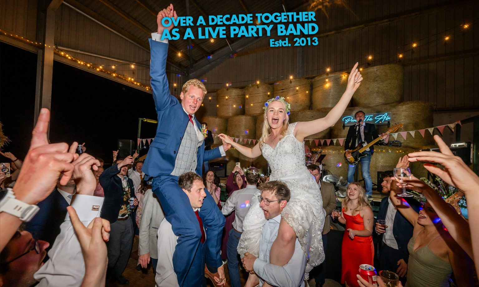 Indie Rock Wedding Band & Party Band 'Punch The Air'